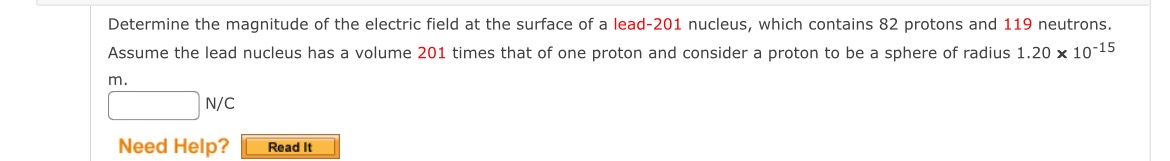 Solved Determine the magnitude of the electric field at the | Chegg.com