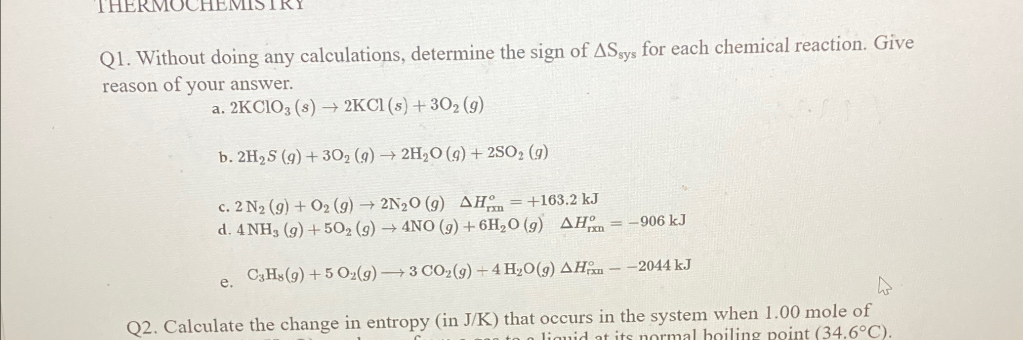 Solved Q1. ﻿Without doing any calculations, determine the | Chegg.com