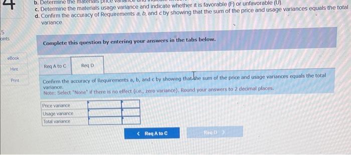 Solved Exercise 8-11A (Algo) Determining materials price and | Chegg.com