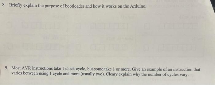 Solved 8. Briefly explain the purpose of bootloader and how | Chegg.com