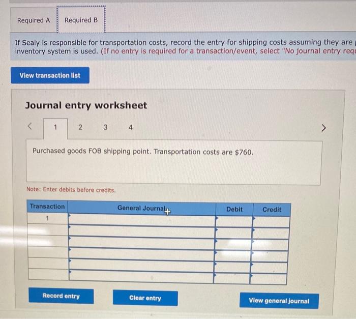 Solved Exercise 4-5 (Algo) Determining inventory ownership | Chegg.com
