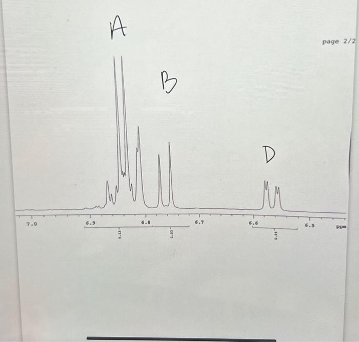 Solved Can someone assign nmr peaks for this structure? | Chegg.com