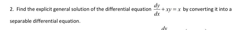 Solved Find the explicit general solution of the | Chegg.com
