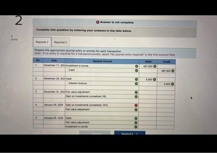I need help with required 1 parts 3, 4, and 5 debit | Chegg.com