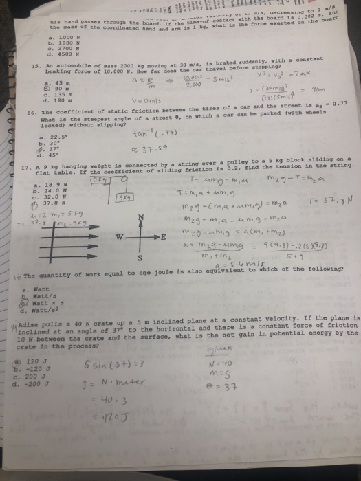 Solved i just want to make sure my answer is right ? | Chegg.com