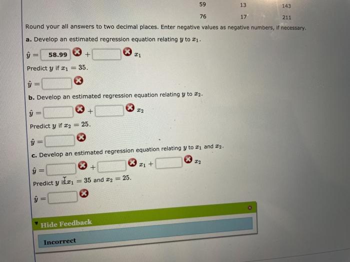 Solved xercise 15.02 Algo (Least Square Method) onsider the | Chegg.com