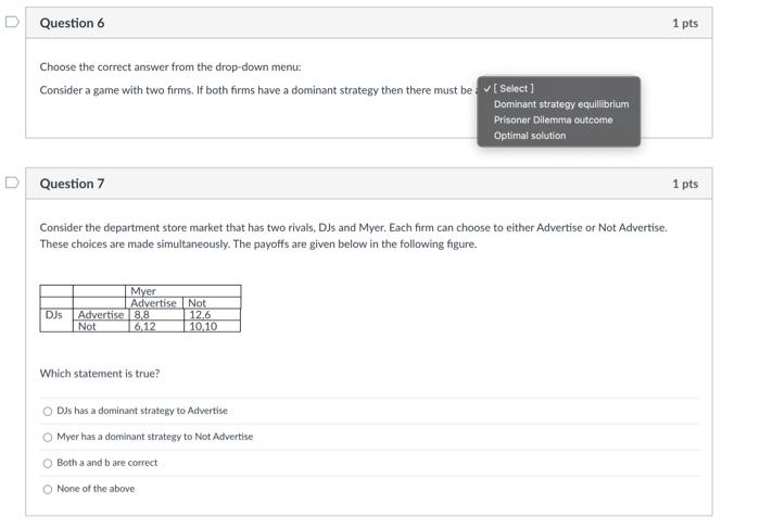Solved Choose the correct answer from the drop-down menu: | Chegg.com