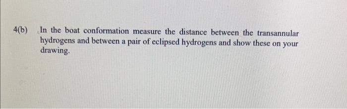 Solved 3- Cyclopentane - envelope conformation. 4. 4- | Chegg.com