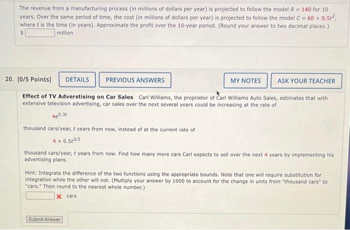[Solved]: both! The revenue from a manufacturing process (in