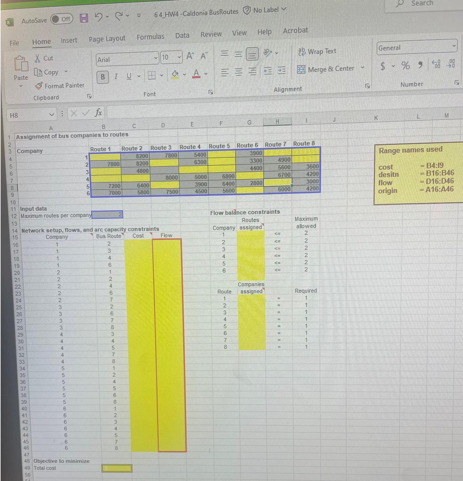 Solved Fill in all the yellow boxes & show the formulas to | Chegg.com