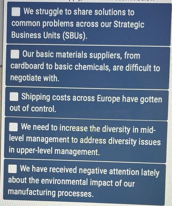 Solved OK, well I've noticed a number of issues since taking | Chegg.com