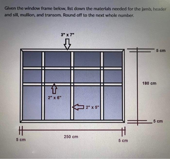 Given the floor plan below, compute for the floor | Chegg.com