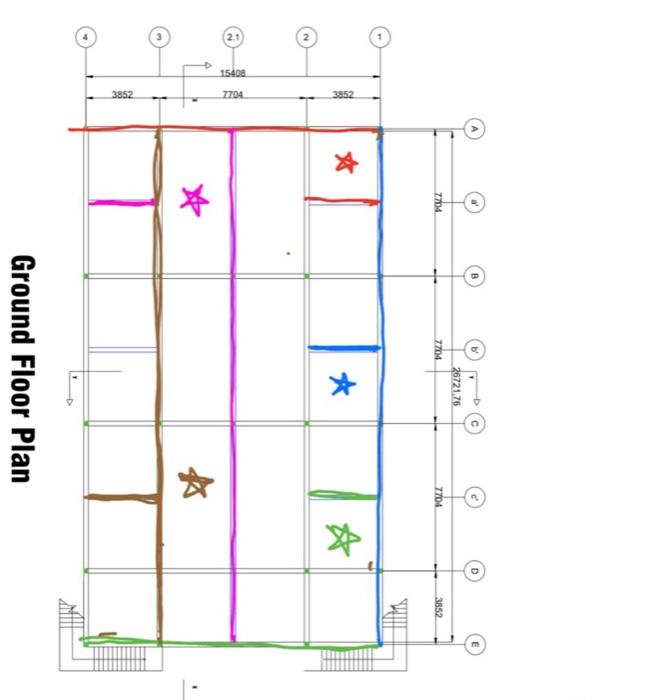 Solved DESIGN THE SLAB FOR only LONG BROWN STARIGHT LINE | Chegg.com