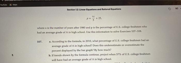 Solved Percentage of U.S. College Freshmen with an Average | Chegg.com
