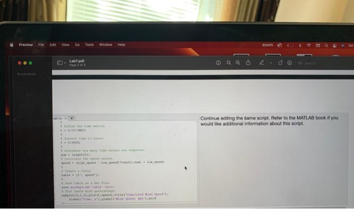 Create a new script in MATLAB. Type up what is | Chegg.com