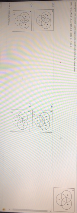 Solved Find The Cartesian Product Axb A {10 3 9} B