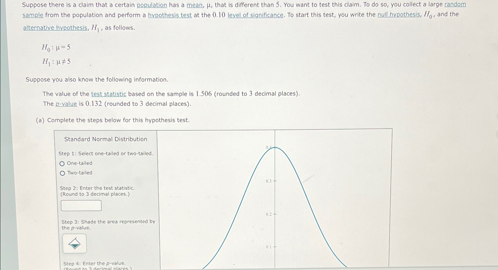 Solved Suppose there is a claim that a certain population | Chegg.com