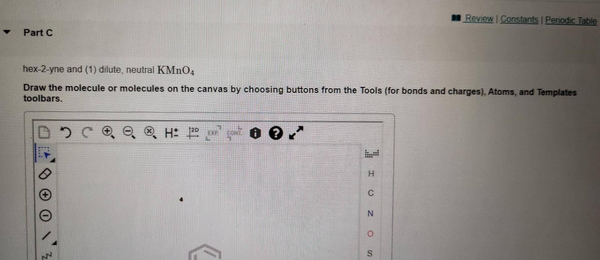 Solved 11 Review | Constants 1 Periodic Table Part C | Chegg.com
