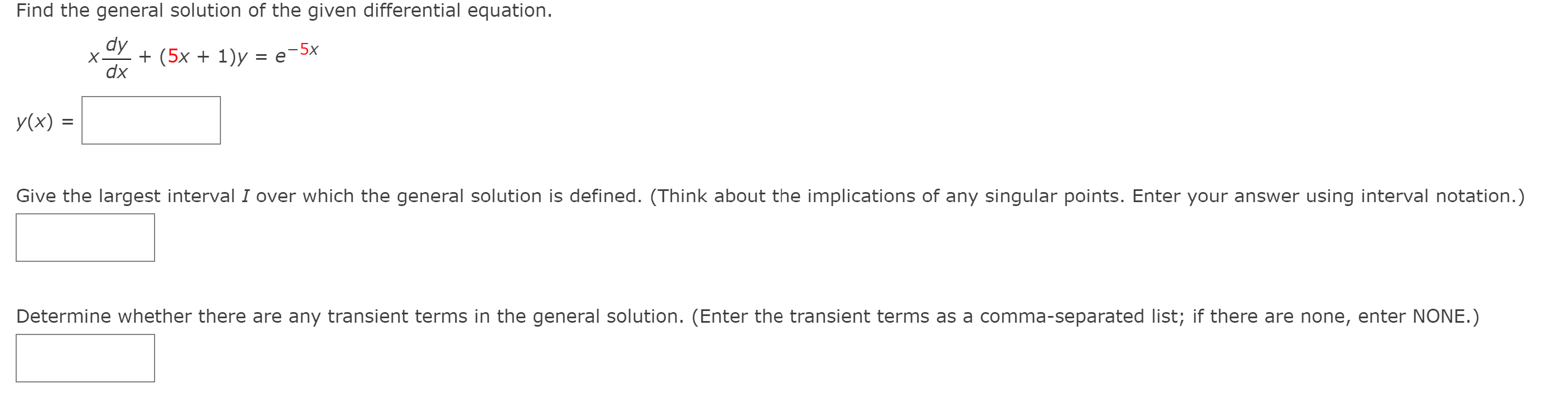Solved Find the general solution of the given differential | Chegg.com