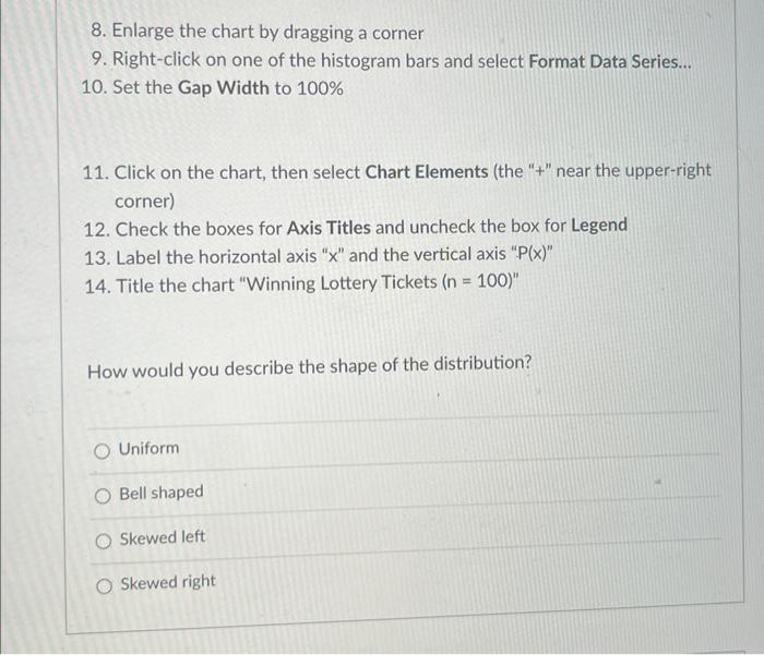 Solved Make a probability histogram for the number of | Chegg.com