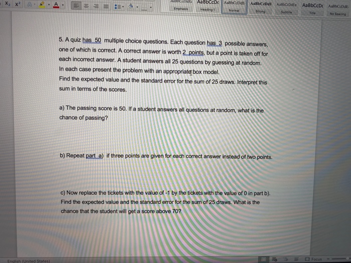 Solved - X₂ x² A AaBbccdc ABCD ABC Strong ABCD ABCDERS | Chegg.com
