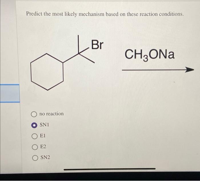 Solved Predict the most likely mechanism based on these | Chegg.com