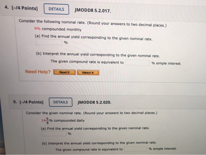 Solved 4. [-14 Points) DETAILS JMODD8 5.2.017. Consider the | Chegg.com Solved 4. [-14 Points) DETAILS JMODD8 5.2.017. Consider the | Chegg.com