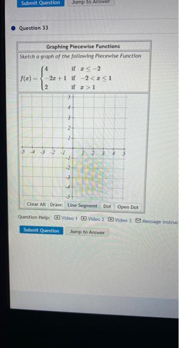 Solved Sketch a graph of the following Piecewise Function | Chegg.com