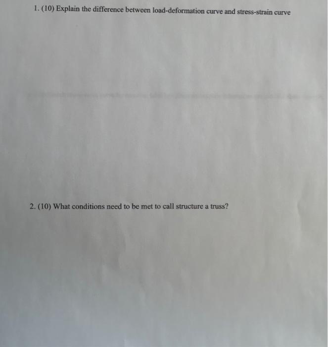 Solved 1. (10) Explain the difference between | Chegg.com Solved 1. (10) Explain the difference between | Chegg.com