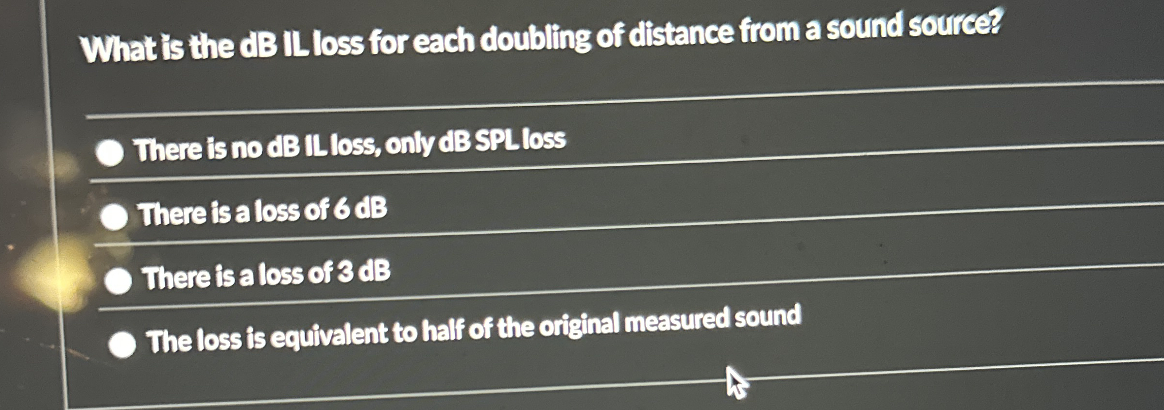 Solved What is the dB IL loss for each doubling of distance | Chegg.com