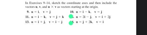 Solved In Exercises 9-14, ﻿sketch the coordinate axes and | Chegg.com