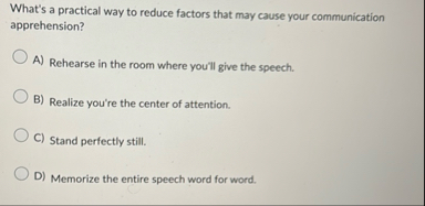 Solved What's a practical way to reduce factors that may | Chegg.com