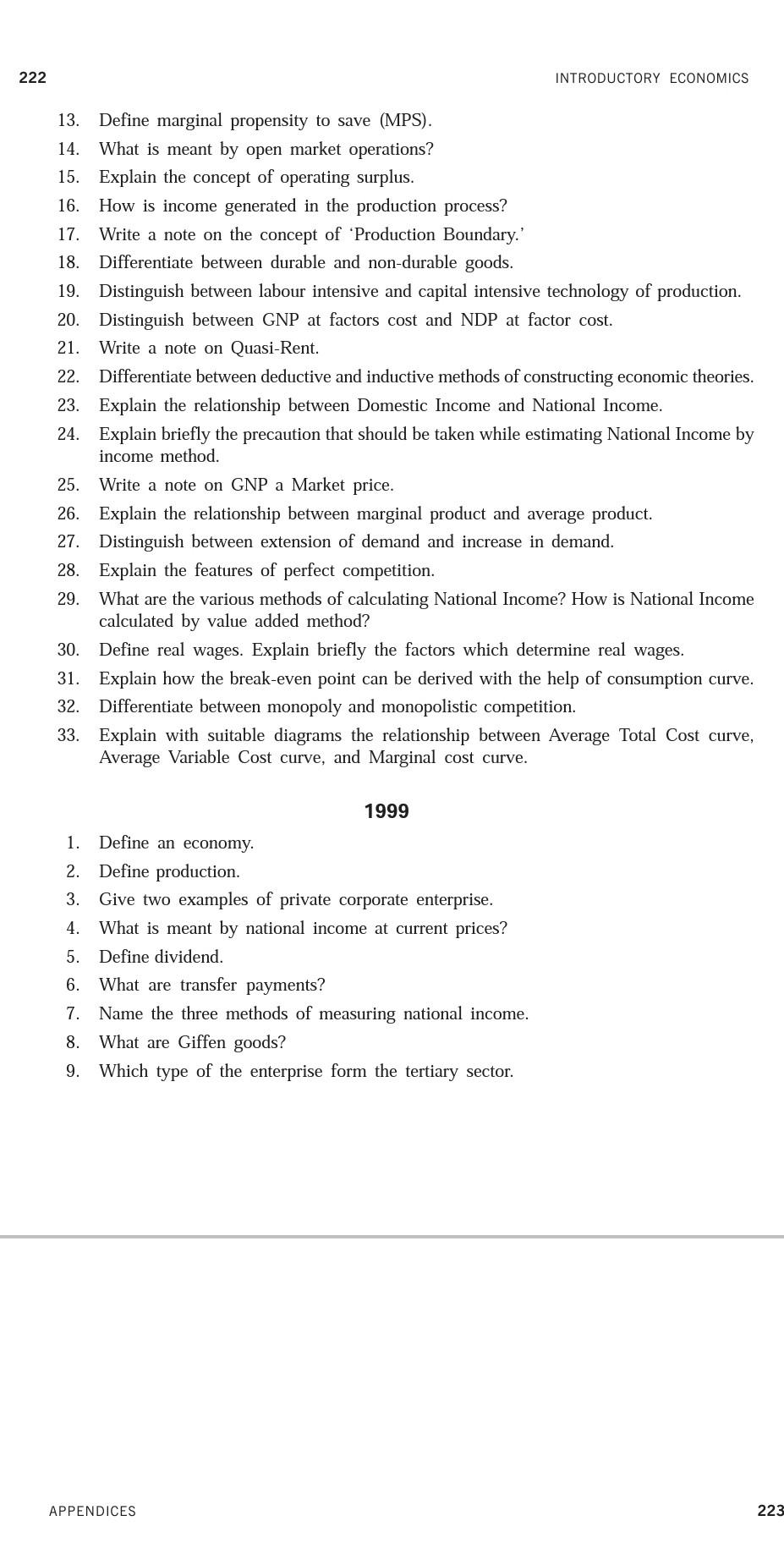 Solved PROBLEMS OF AN ECONOMY Questions for Review 1. What | Chegg.com