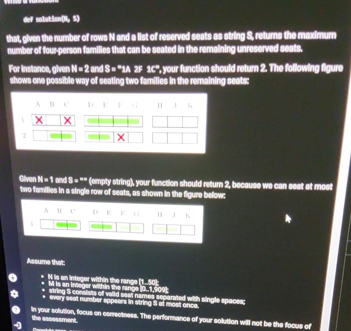 Solved You are processing plane seat reservations. The plane | Chegg.com