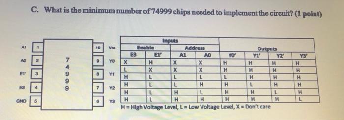 Solved QUESTION 2 A given circuit acoopts a 4-bit input | Chegg.com