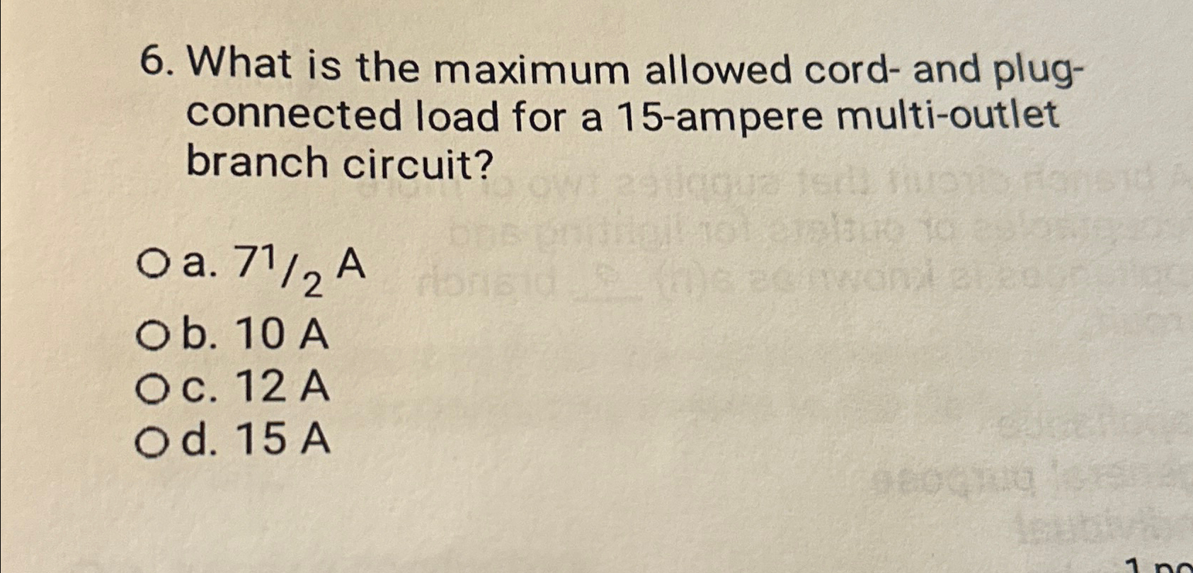 Solved What is the maximum allowed cord- ﻿and plugconnected | Chegg.com