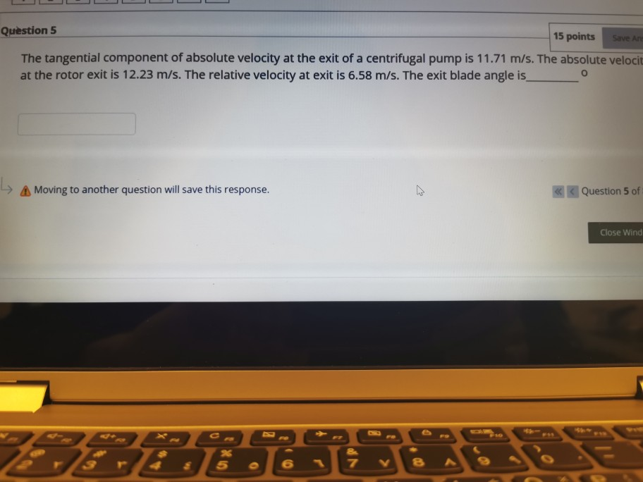 Solved Save And Question 5 15 points The tangential | Chegg.com