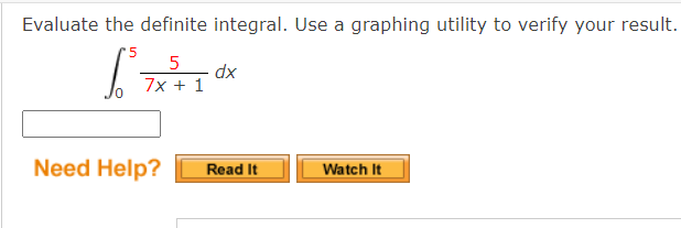 Solved Evaluate the definite integral. Use a graphing | Chegg.com