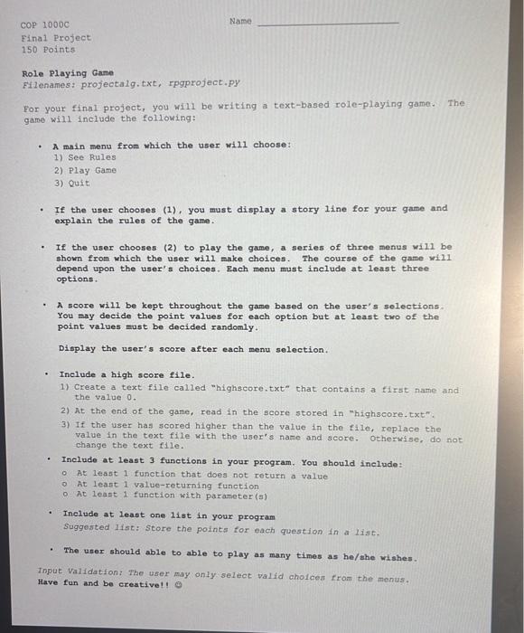 Solved i need a unique code that hasnt been used before to | Chegg.com