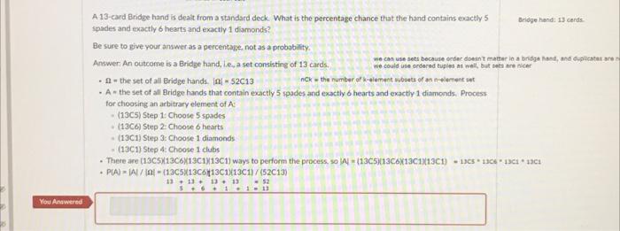 Solved A 13-card Bridge hand is dealt from a standard deck. | Chegg.com