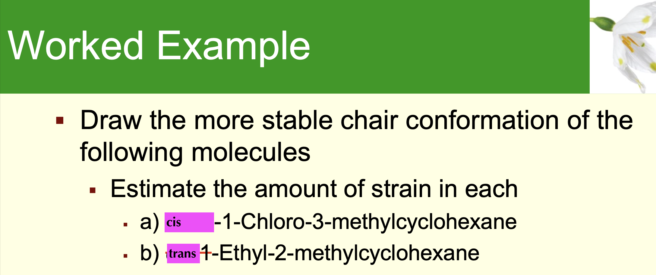 Solved Draw the more stable chair conformation of the | Chegg.com