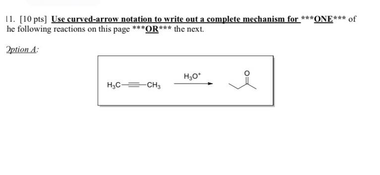 Solved Use curved-arrow notation to write out a complete | Chegg.com