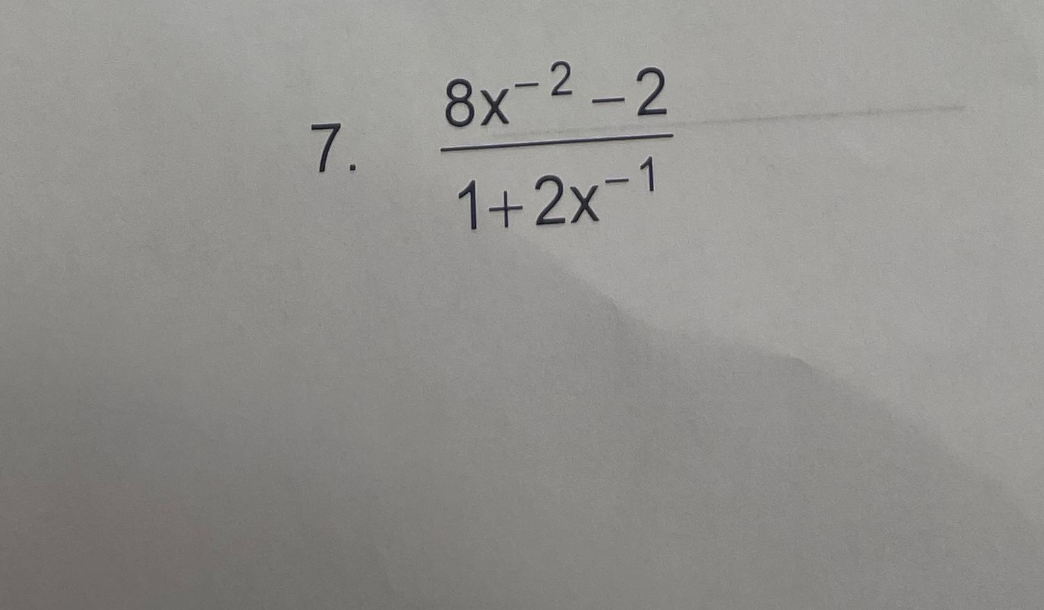 Solved 8x-2-21+2x-1 | Chegg.com