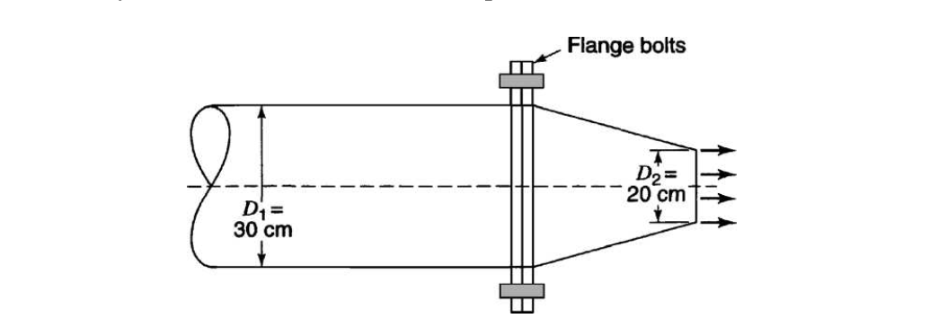 Solved 4.4.1 ﻿Suppose the nozzle in example 4.4.1 ﻿is | Chegg.com