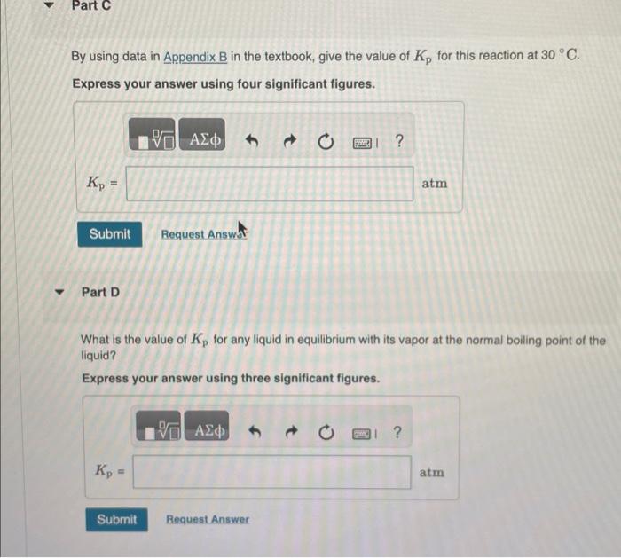 Solved In Section 11.5 in the textbook we defined the vapor | Chegg.com