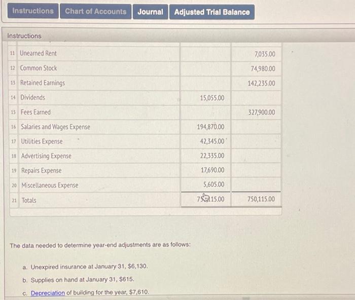Solved 2. Determine the balances of the accounts affected by | Chegg.com