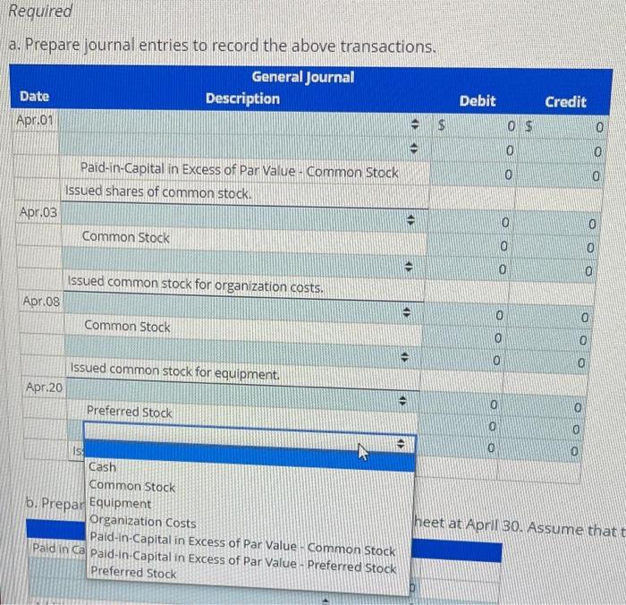 Solved Stockholders' Equity: Transactions and Balance Sheet | Chegg.com