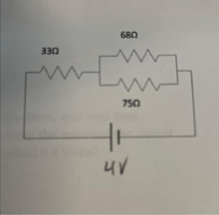 Solved b) In the circuit shown, the 33Ohm resistor | Chegg.com