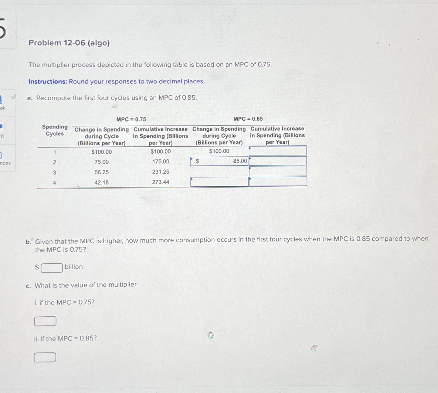 Solved Problem 12-06 (algo)The multiplier process depicted | Chegg.com