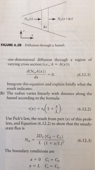 Solved 6.5) Consider steady one-dimensional diffusion | Chegg.com